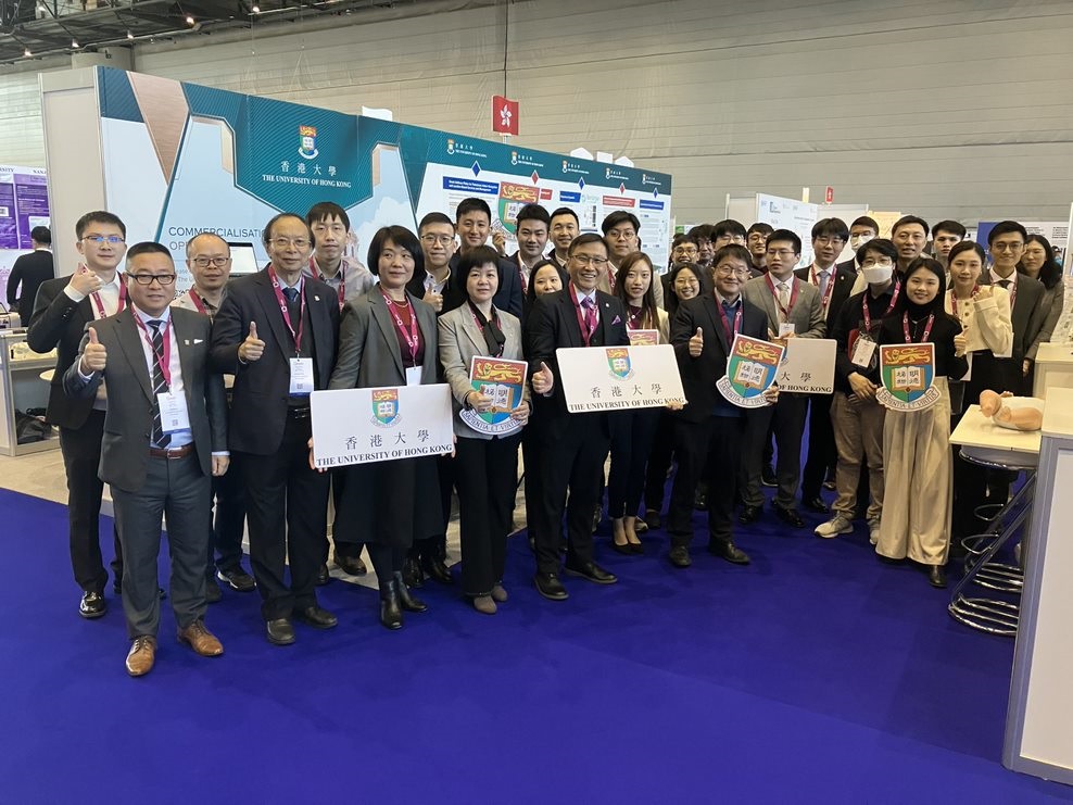 HKU’s innovative research novelties excel at 48th International ...